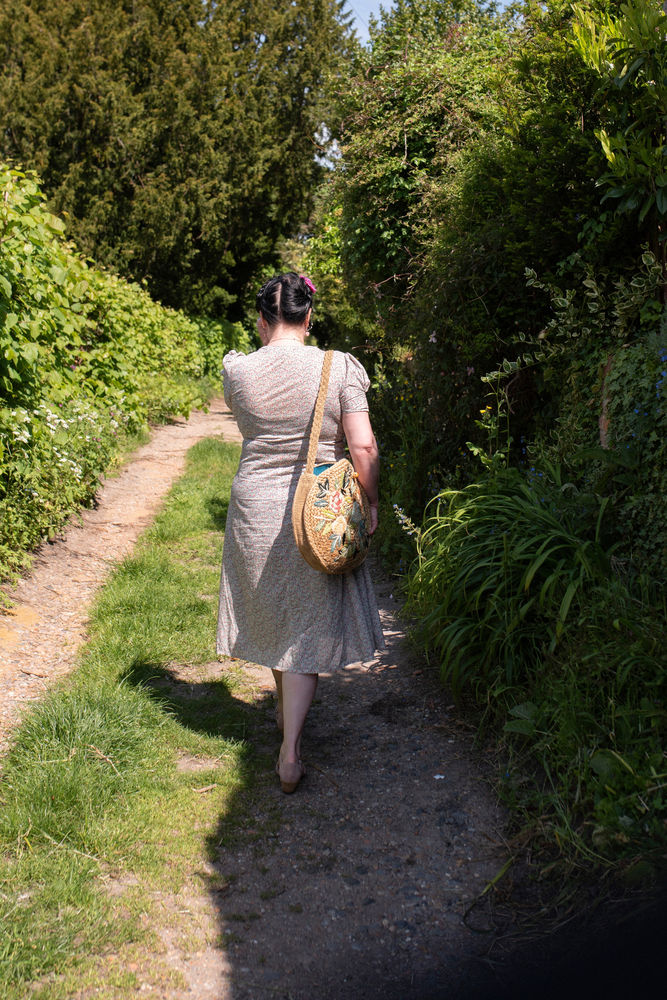 A Summers Day in an English Village