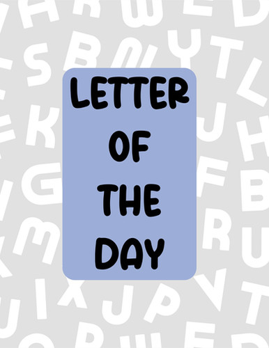 Letter of the Day | Spilling The Milk