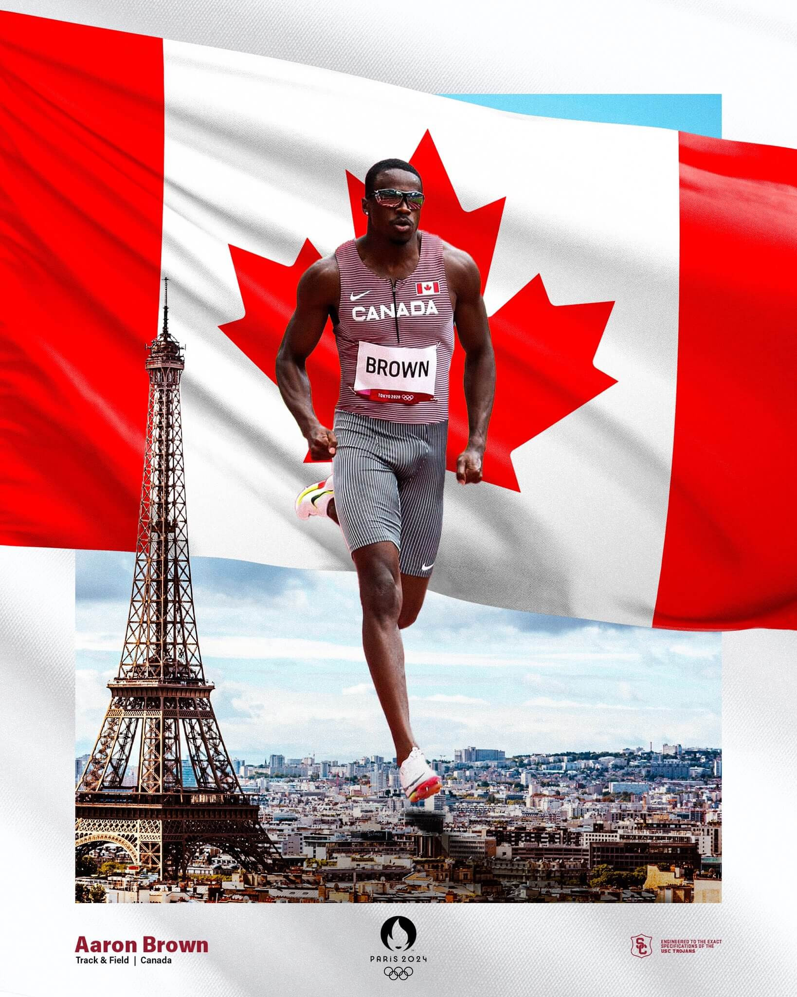 Aaron Brown | USC Trojans Olympian