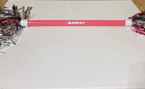 Customizable Colored Warrior Spirit Batons | Amber's Spirit Baton