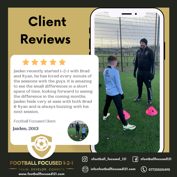 Football Focused 121 | Individual Football Coaching