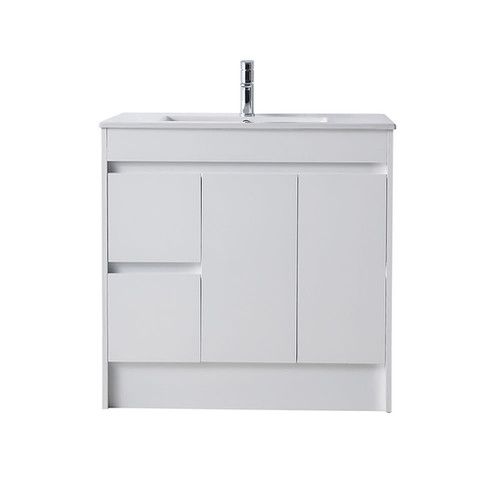 NAGA- PVC CABINET - GLOSS WHITE | Akira Interiors