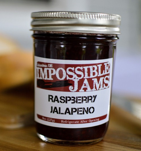 Raspberry Jalapeno Jam | Impossible Jams
