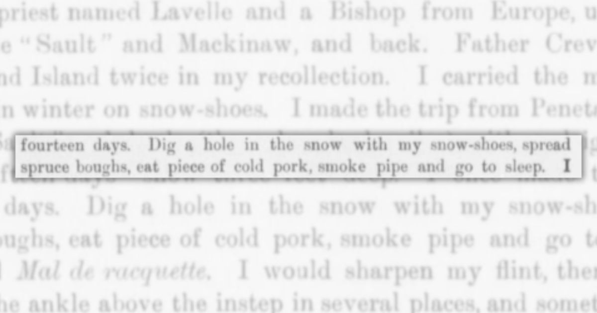 A Métis Mail Route Routine | Ontario Métis Facts