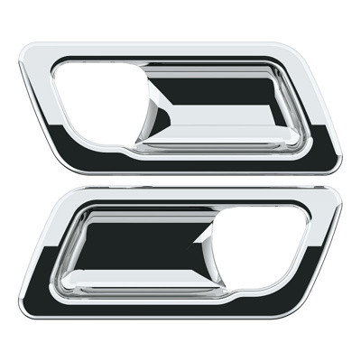 CHROME INTERIOR DOOR HANDLE TRIM FOR PETERBILT (PAIR) | PEASTERBILTCUSTOMS