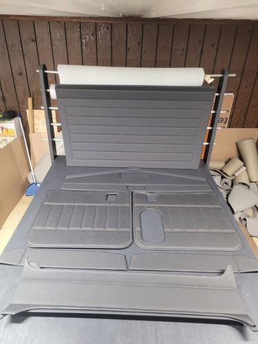 UNIBUILT CAB KIT - BLACK WITH TAN STITCH - LOWCAB/FLAT TOP ...