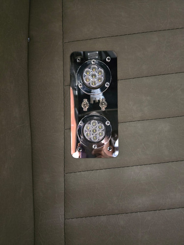 CAB DOME LIGHT CONVERSION PANEL FOR 1987-2005 PETERBILT ...