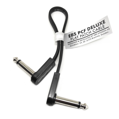 EBS PCF-DL18 FLAT PATCH CABLE - 18CM | Pedalpatch