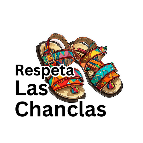 Respeta Las Chanclas Sticker - Funny Mexican Mom Warning | Humorous ...