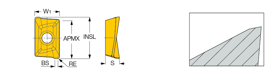 Cutting Tools | Milling Indexable Inserts | E.M. Precise Tool Ltd.