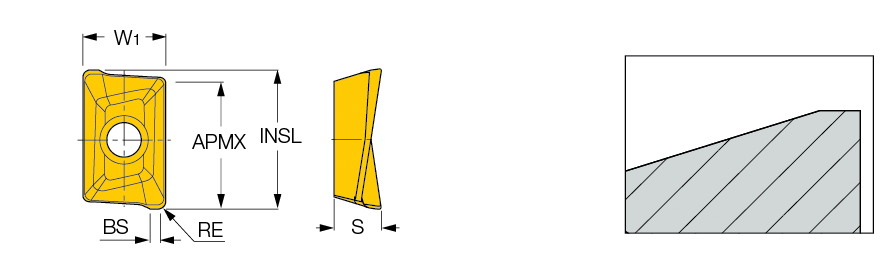 Cutting Tools | Milling Indexable Inserts | E.M. Precise Tool Ltd.