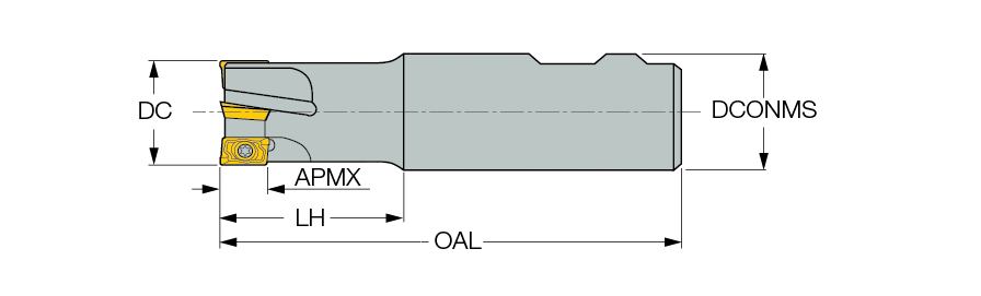 Cutting Tools | Milling | Indexable End Mills | E.M. Precise Tool Ltd.
