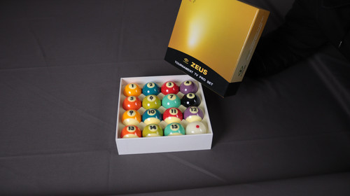 CYCLOP ZEUS TOURNAMENT PRO BALL SET ZBB12 | Zeki Bilardo