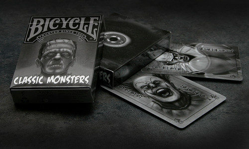 Classic Monsters Playing Cards | thefuturistco