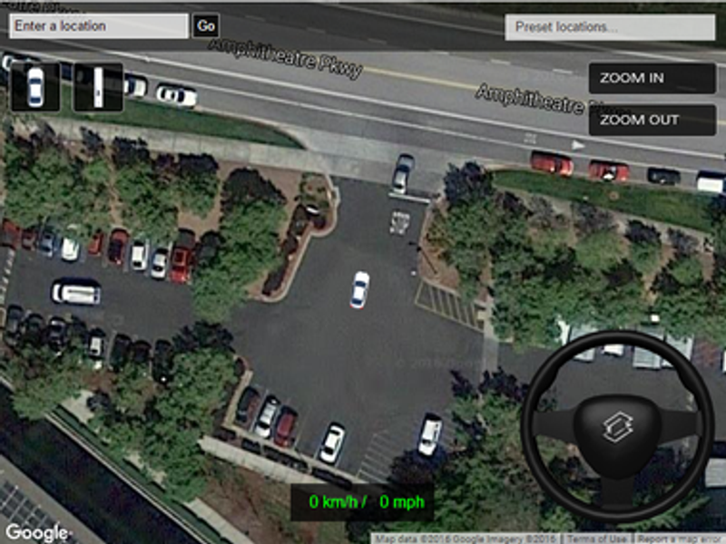 2D Driving Simulator on GoogleMaps Frame Synthesis | aiot