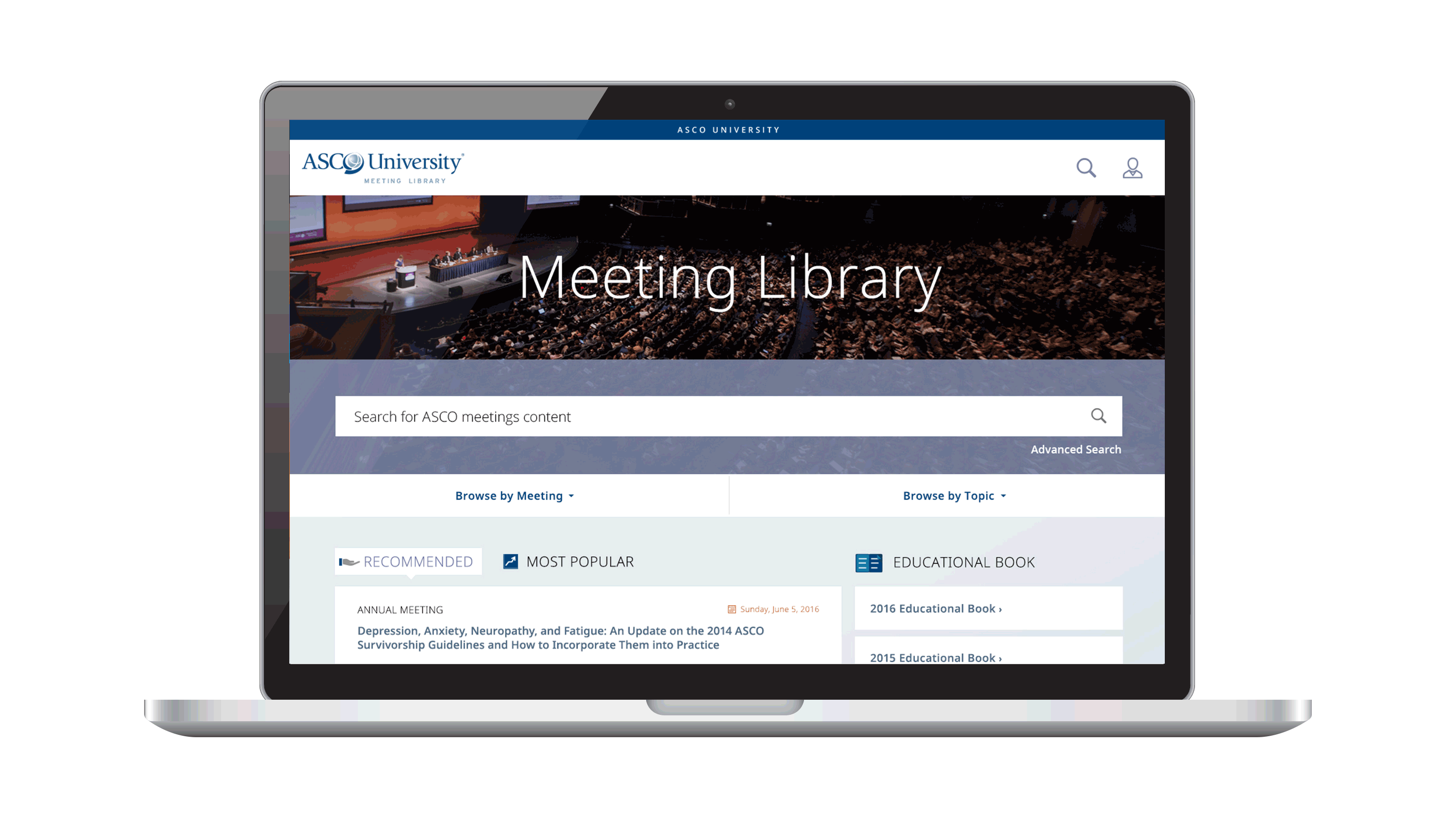 Meeting Library Website | Portfolio Website