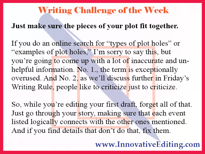 Not All Examples of Plot Holes Are Plot Holes