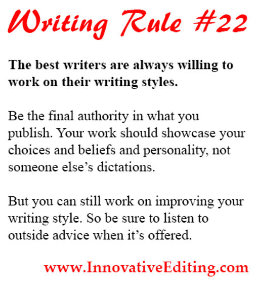 Where Does Your Writing Style Need Some Editing?