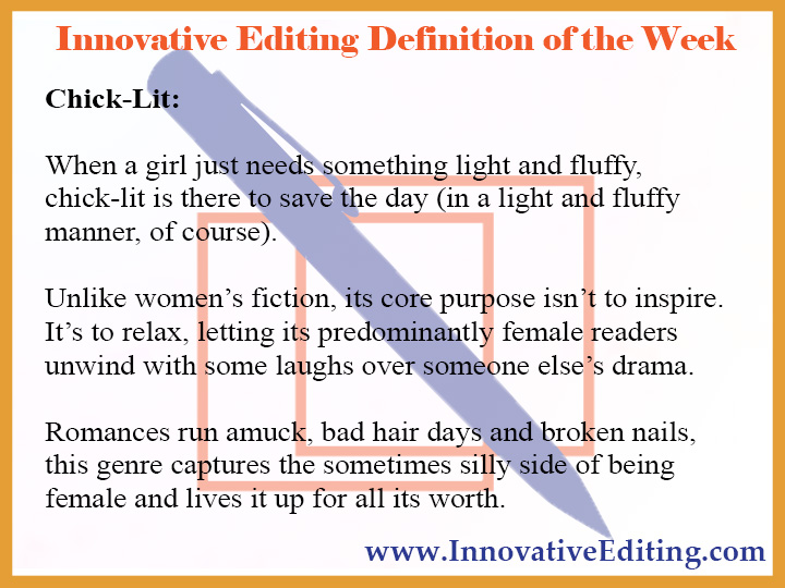 The World of Writing Chick-Lit Genre Books