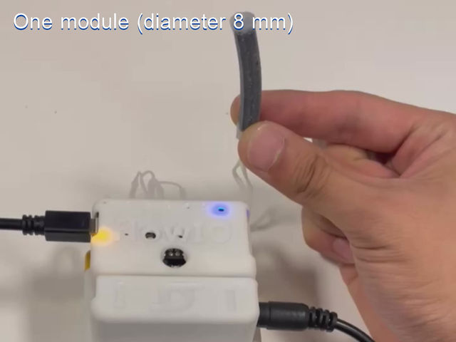 FlowIO Actuating Miniturised STIFF-FLOP Manipulators