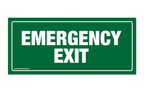 Emergency Exit | Incite Graphics
