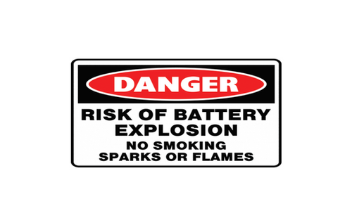 Danger Risk of Battery Explosion | Incite Graphics