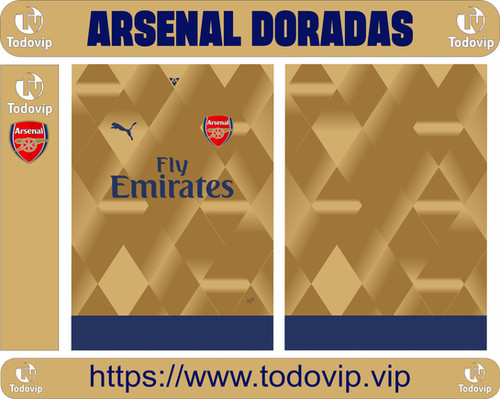 ARSENAL DORADAS | Todovip | Vectores