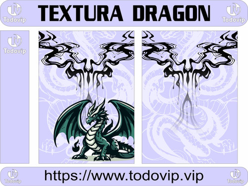 TEXTURA DRAGON | Todovip | Vectores