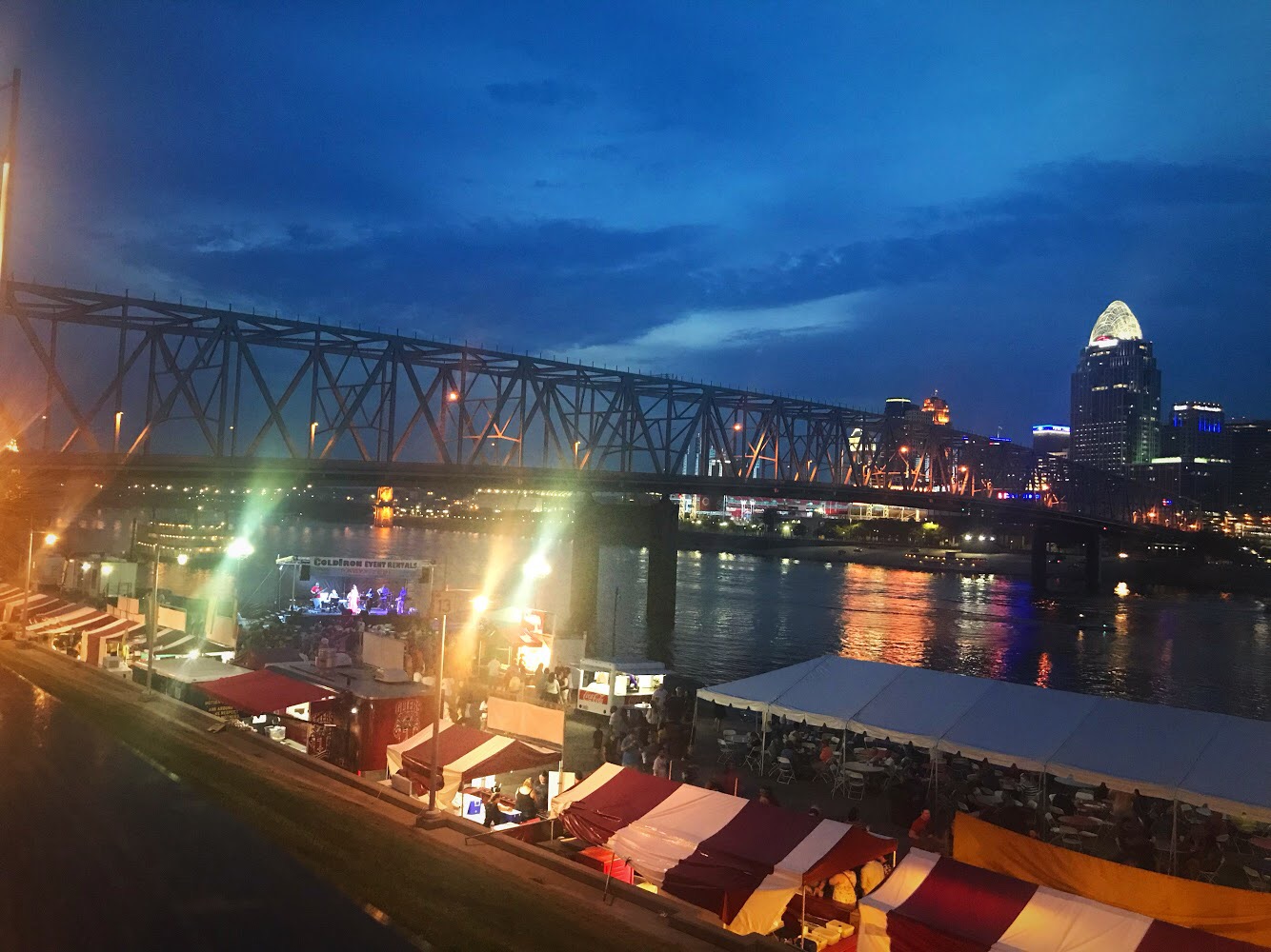 Festival Booth Gallery | Cincinnati | ColdIron Event Rentals