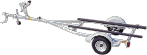 EZLoader 16-EZB 12-14 1000 Trailer GALVANIZED | georgian-shores