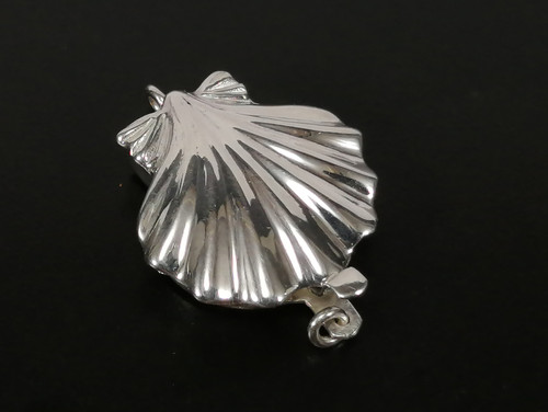 Shell pearl clasp sterling silver | Metal Artist Studio