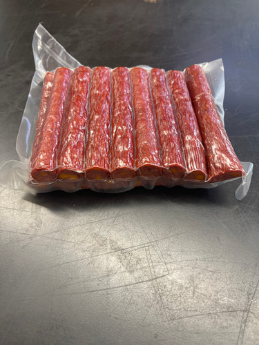 Beef Sticks with Cheddar Cheese | Stanhope Locker