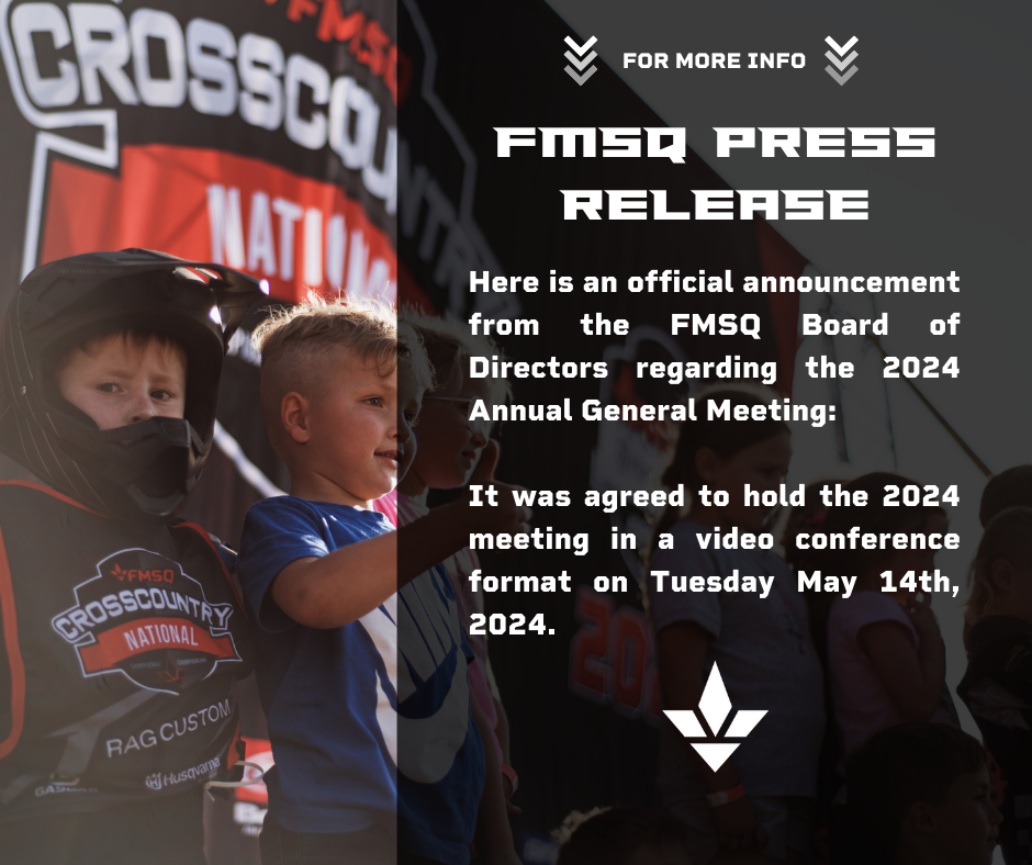 FMSQ PRESS RELEASE – 2024 AGM