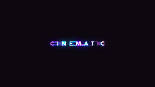 Cyberpunk Glitch Text Animation After Effects Template | sheikh sohel