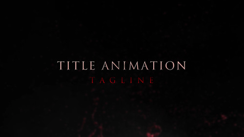 Horror Thriller Title Animation – After Effects Template (2025 ...