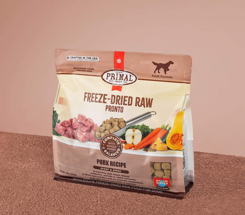 PRIMAL - Pronto Freeze-Dried Pork | Mojo Dog Co