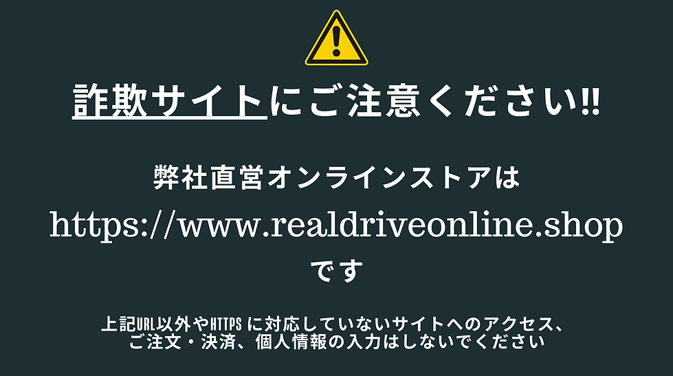 ONLINE STORE | realdrive