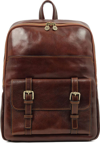 Zaino in Pelle Uomo/Donna Handmade Made in Italy Firenze | Vivi Firenze