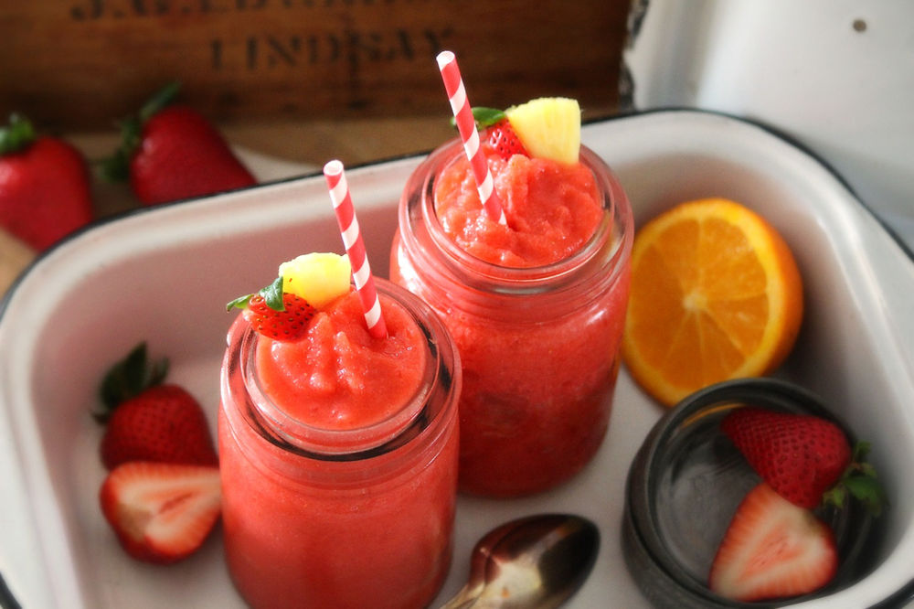 Fresh Fruit Slushies