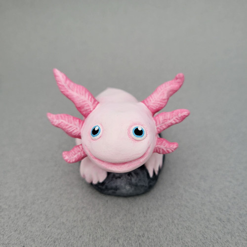 AXEL AXOLOTL tiny sculpture | Gill Prendergast