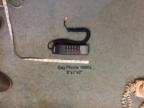 Bag Phone 1990s [E0014] | Prop Co-Op