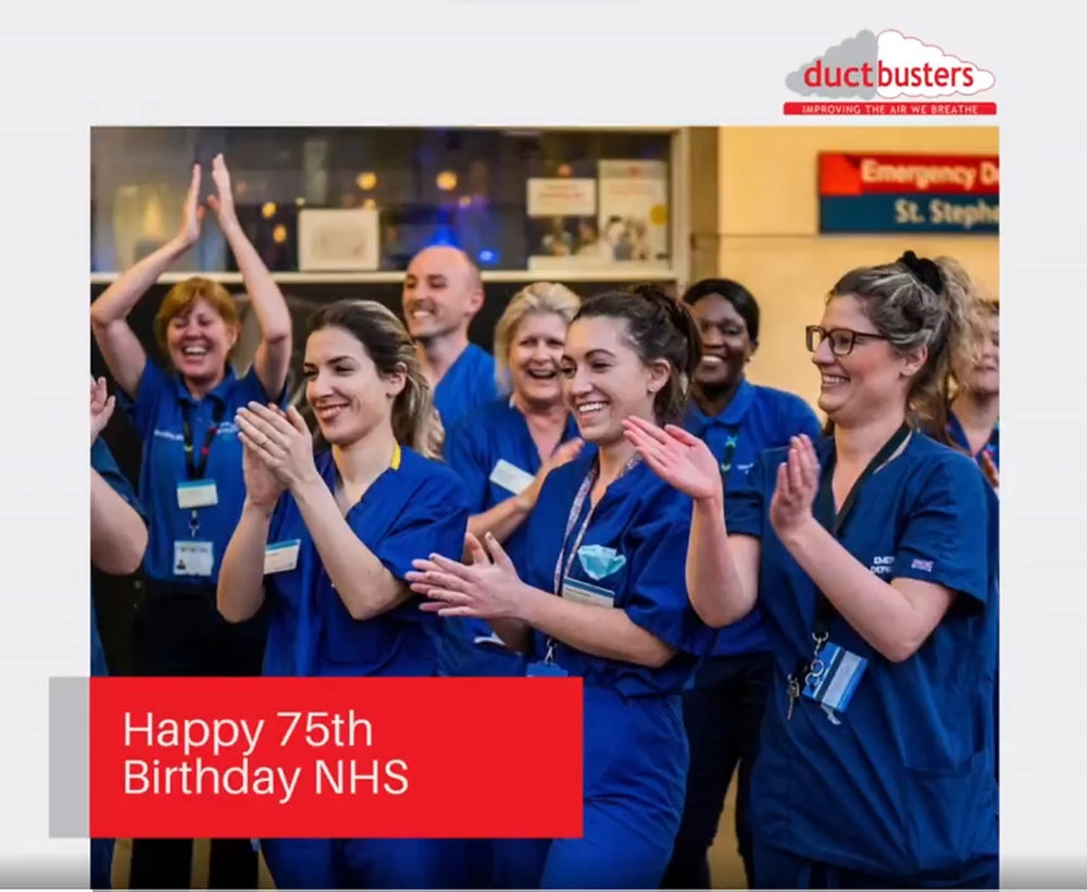 Happy 75th Birthday to The NHS: How Ductbusters Have Helped Breathe ...