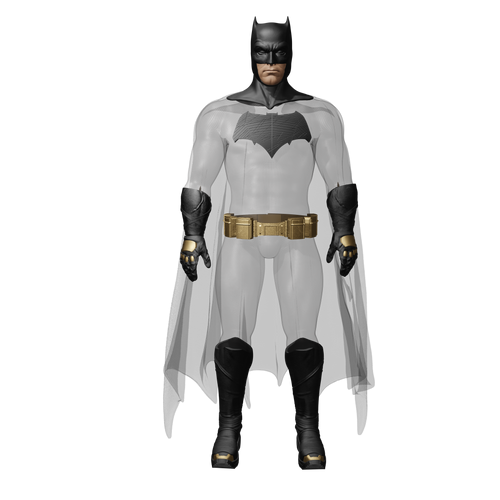 1/12 Scale Action Figure Kit: Dark Knight (BvS Batfleck-B) | 3DM ...
