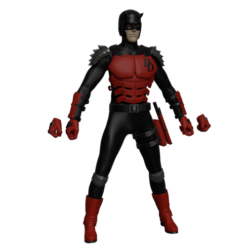 1/10 Scale Armor Kit: Daredevil (Comics) | 3DM Customs by 3DMarine