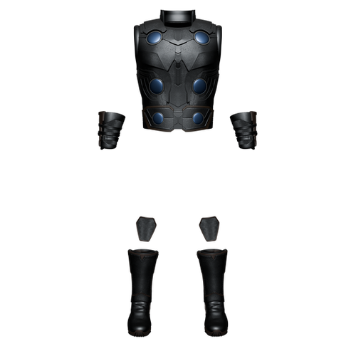 1/6 Scale Deluxe Armor Kit: Thunder God (Infinity War) | 3DM Customs by ...