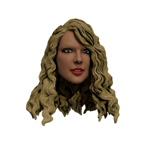 Head Sculpt: Pop & Country (Taylor Swift) | Action Figure Access
