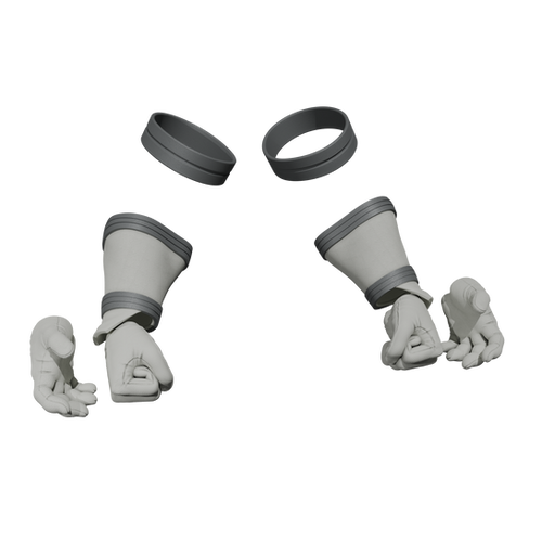 1/12 Scale Action Figure Arm Kit: Viltrumite | 3DM Customs by 3DMarine