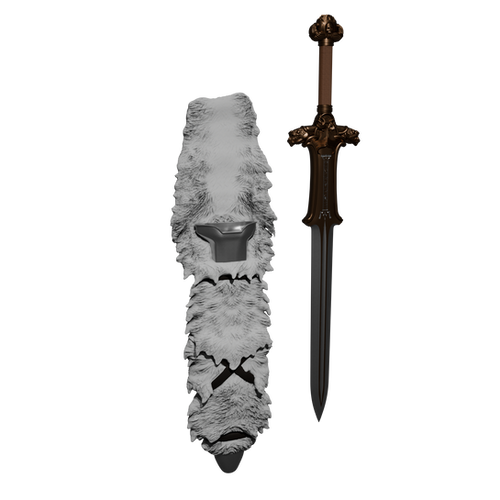 1/6 Scale Sword & Scabbard: Conan the Barbarian (Atlantean) | 3DM ...