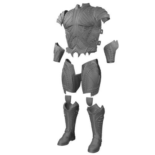 1/12 Scale Armor Kit: Ocean Born Demi-God | 3DM Customs by 3DMarine