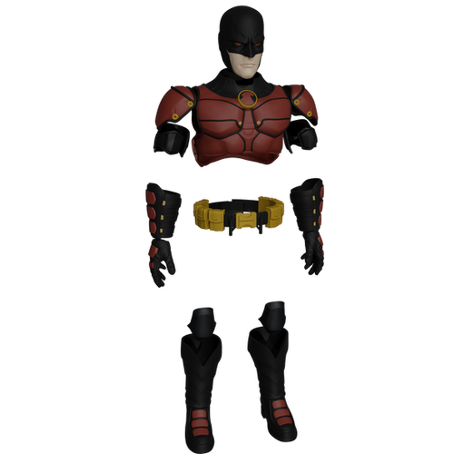 1/6 Scale Action Figure Kit: Red Knight (Arkham-Robin) | 3DM Customs by ...